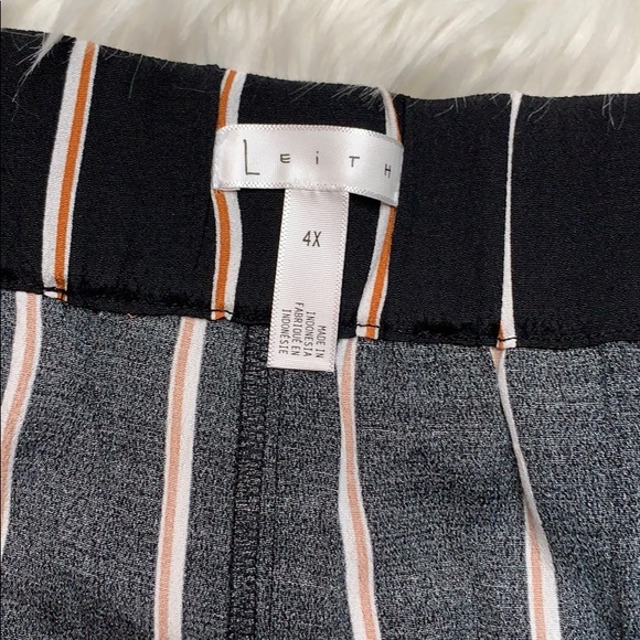 Leith | Pants & Jumpsuits | Nwt Leith Easy Cropped Pants Wide Leg Size ...